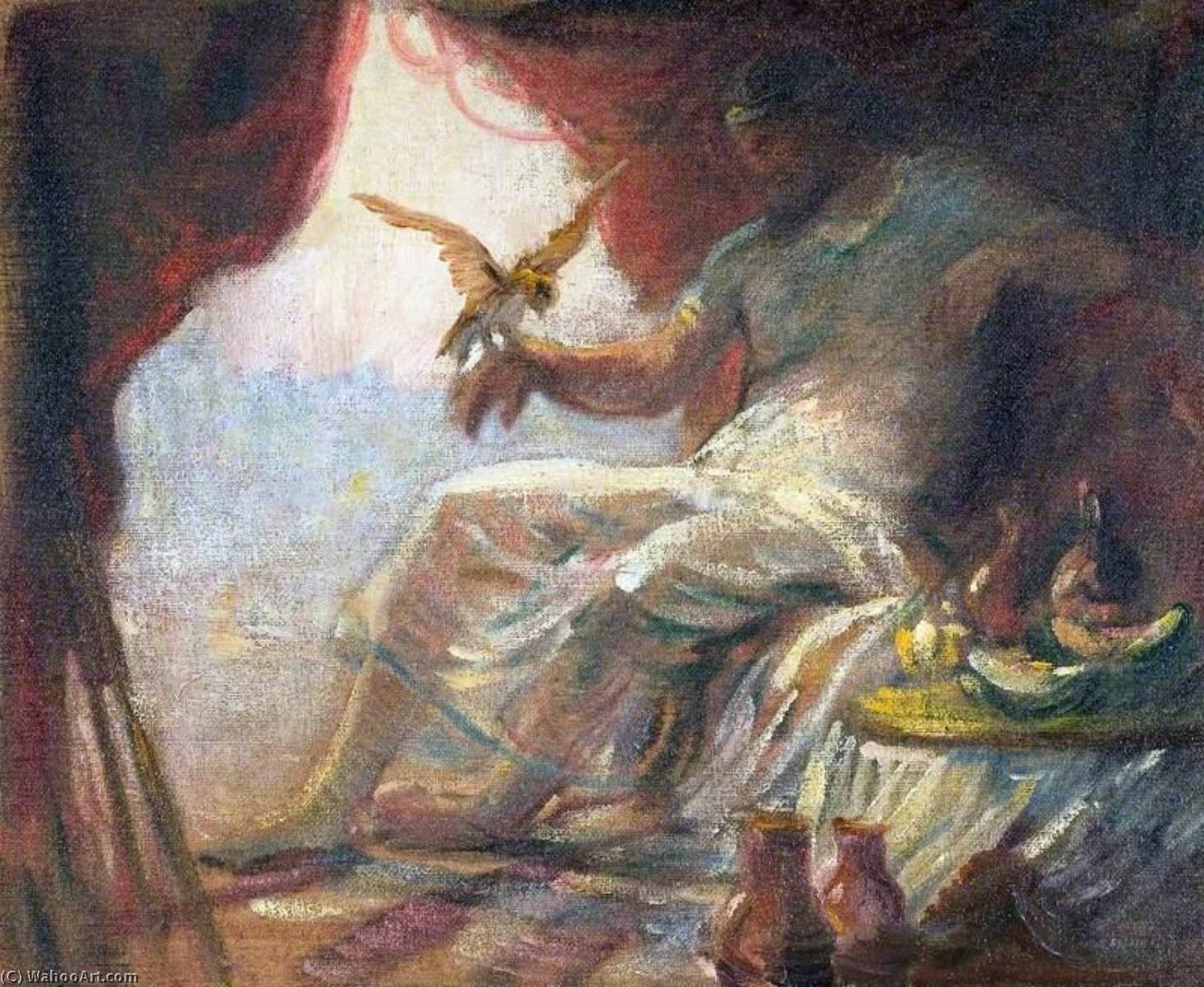 Museu De Reproduções De Arte O Falcão, 1909 por Brian Hatton (1887-1916 ...