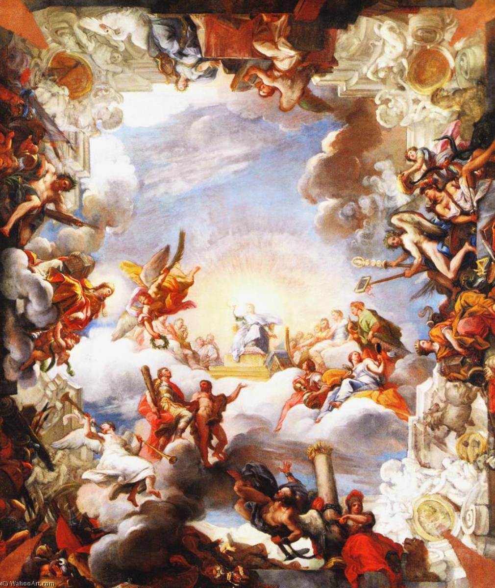 Museu De Reproduções De Arte Modelo para a apoteose de Marcantonio ...