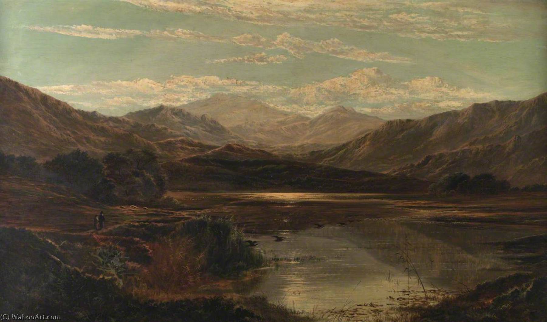 Museu De Reproduções De Arte Snowdon de Capel Curig, 1880 por Charles ...