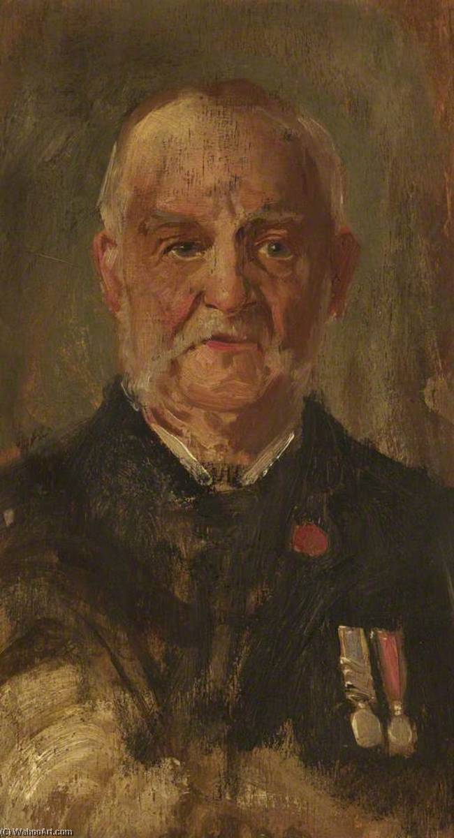 Gravura De Qualidade De Museu W. Porter, RMLI, 1920 por George Edmund ...