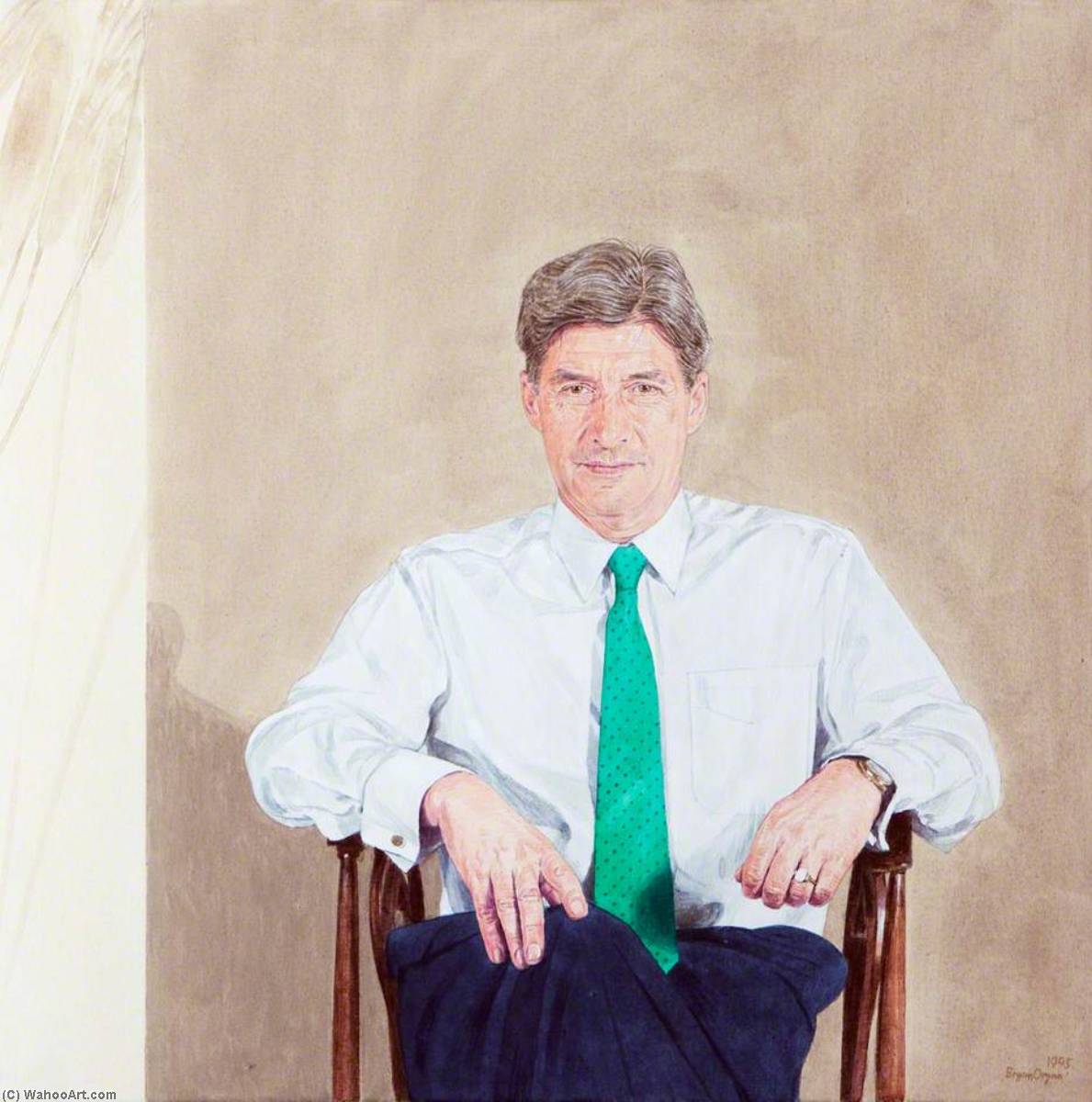 Dr. Ken Edwards, 1995 por Bryan Organ Bryan Organ | WahooArt.com