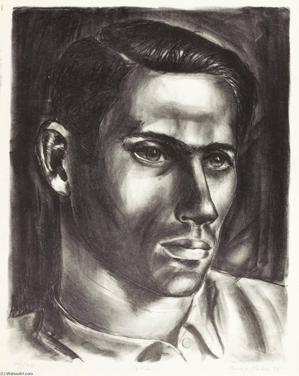 Ira, 1938 por Max Kahn (1902-2005) Max Kahn | WahooArt.com