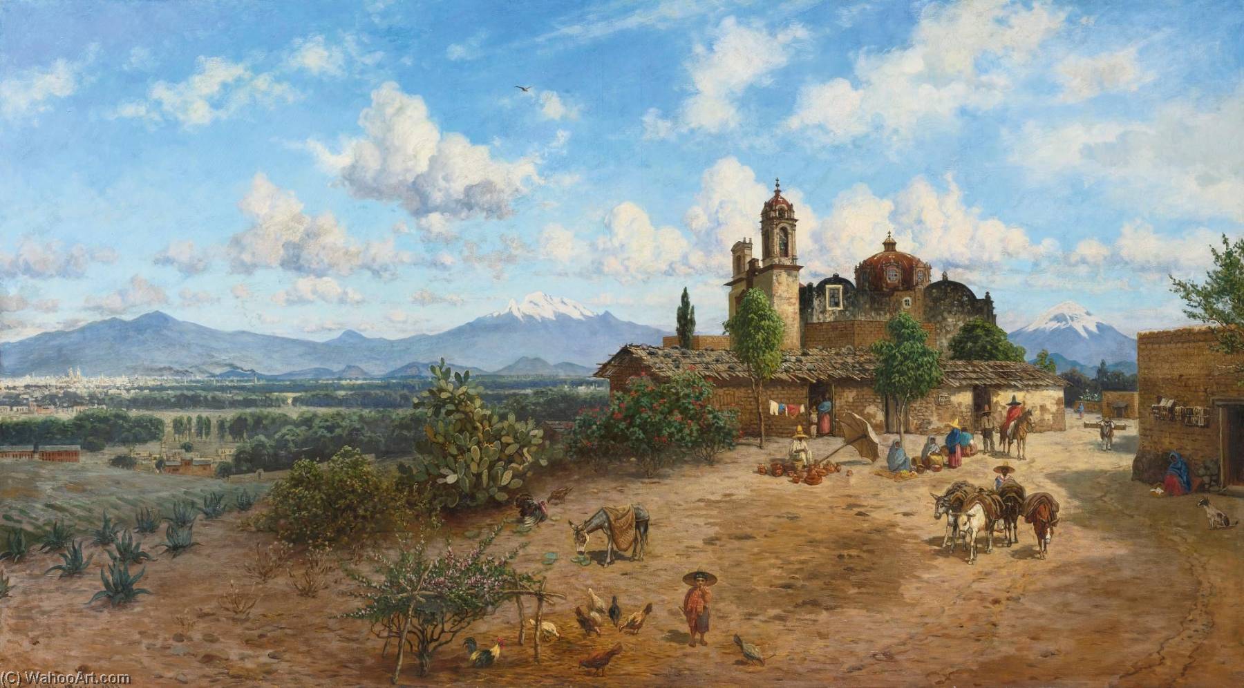 Compre Museu De Reproduções De Arte El Valle de MÉxico por August Lohr ...