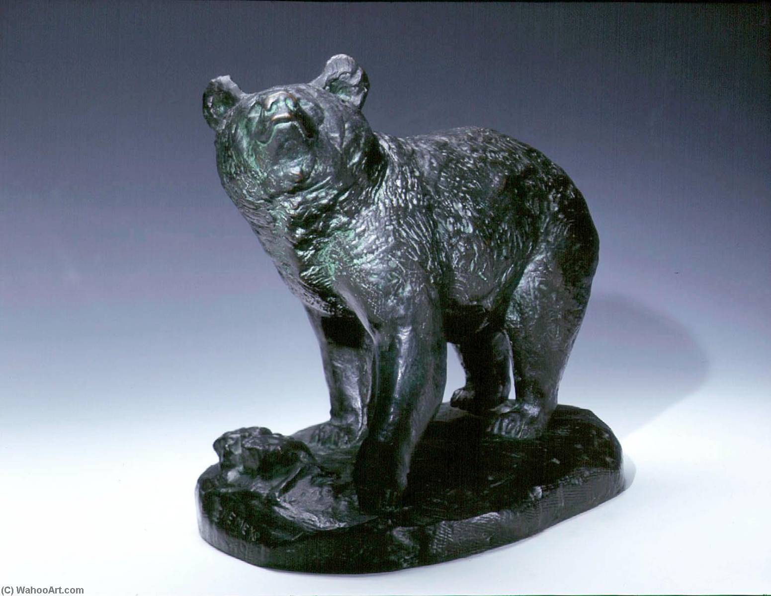 Reproduções De Pinturas Urso., 1907 por Edward Kemeys (1843-1907 ...