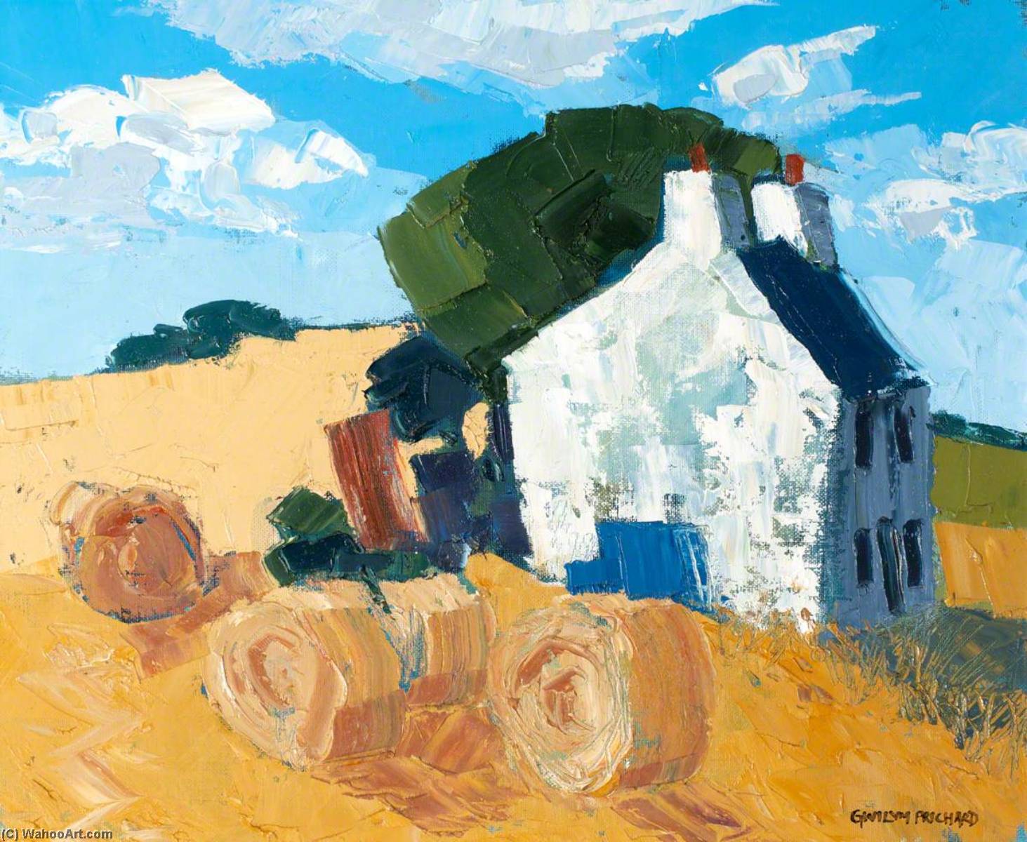 Grande Bala Byrnau Mawr por Gwilym Prichard (1931-2015) Gwilym Prichard ...