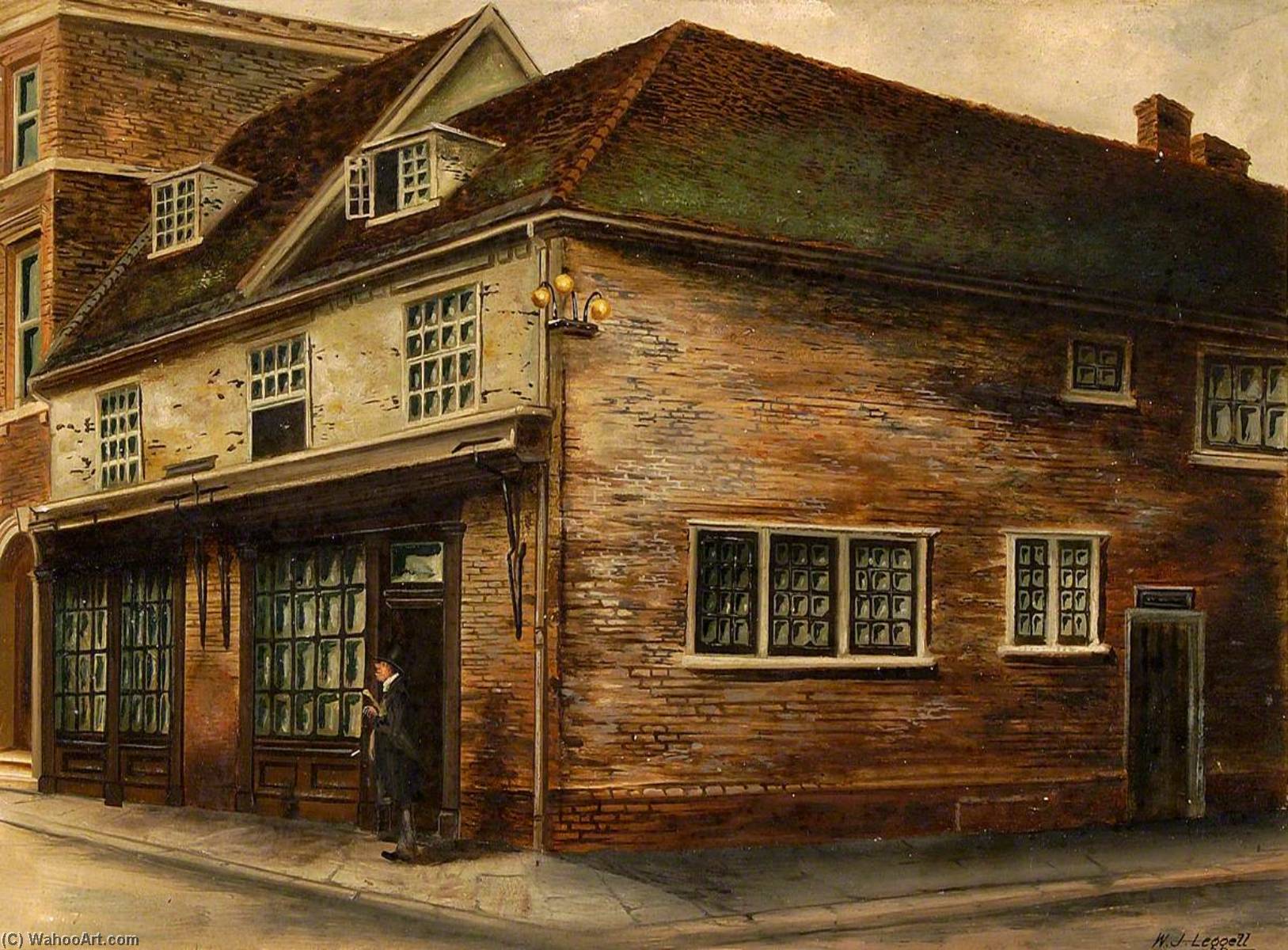 Ordem Reproduções De Arte Old Corner, St Mary Elms, Ipswich por William ...