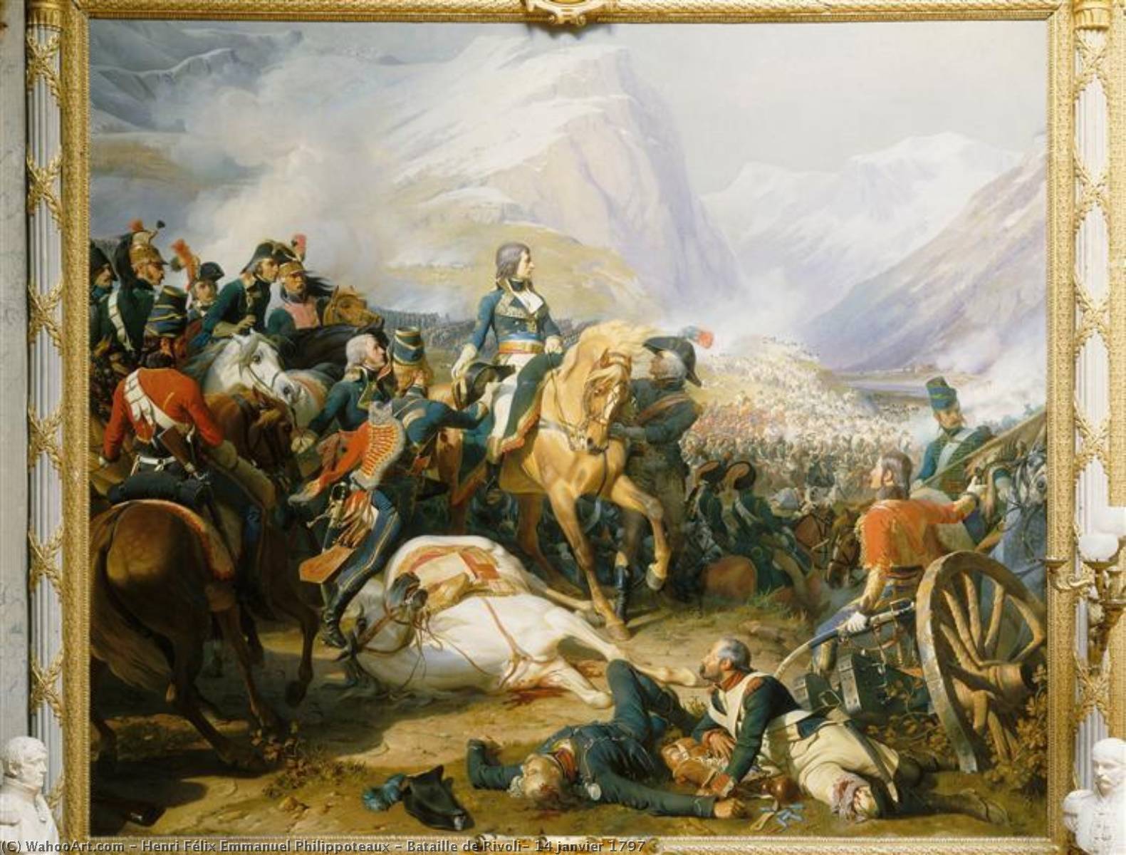 Adquirir Reproduções De Pinturas Bataille de Rivoli, 14 janvier 1797 ...