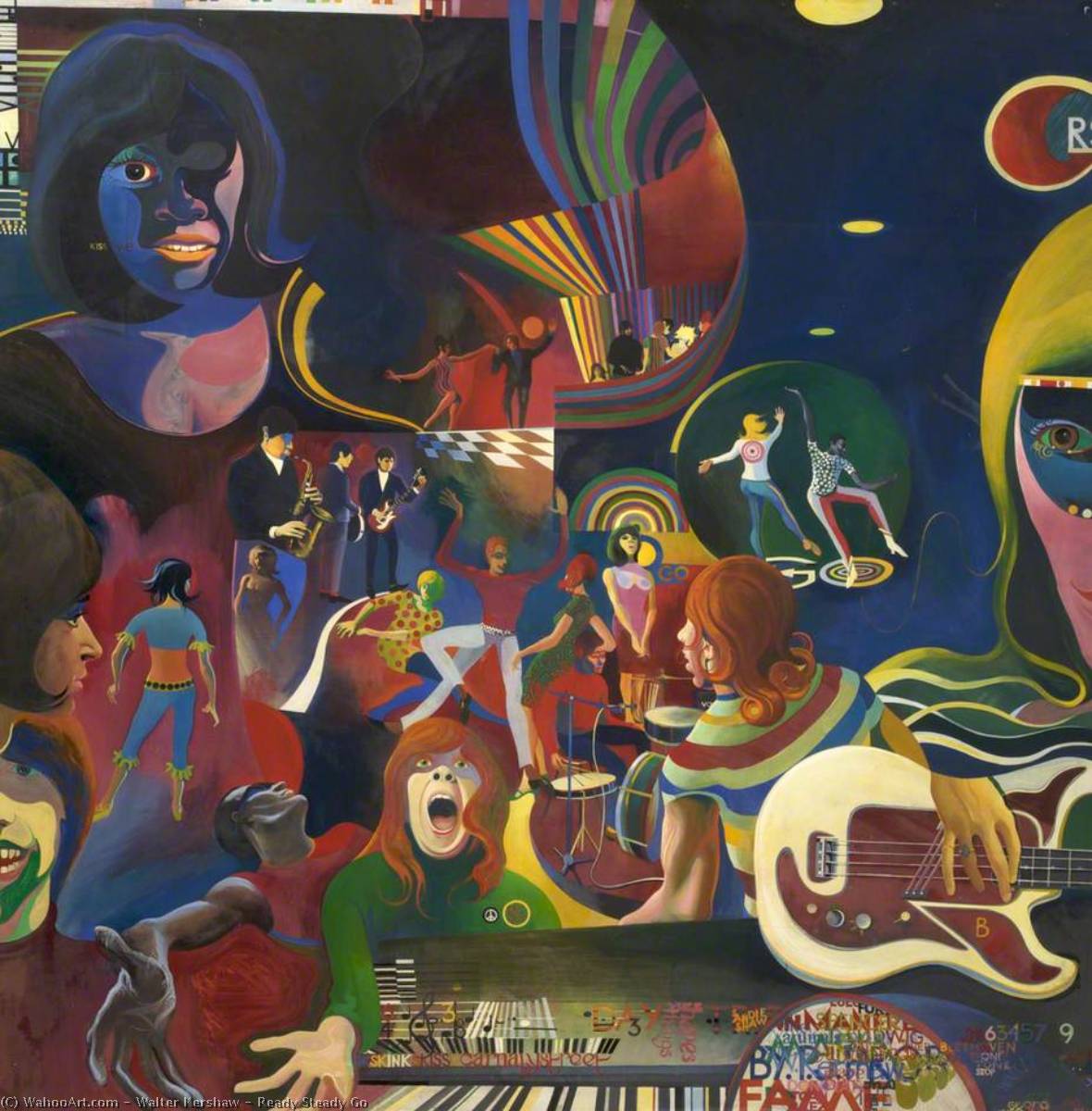 Pronto Steady Go por Walter Kershaw Walter Kershaw | WahooArt.com