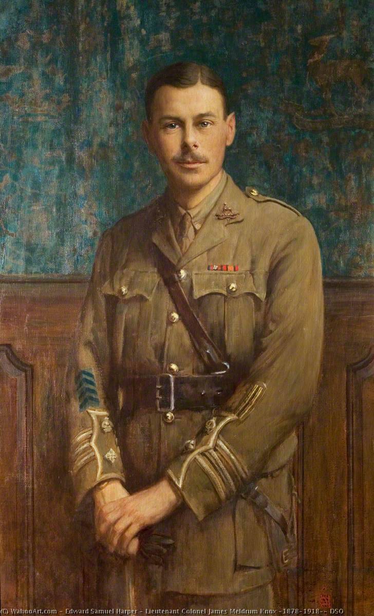 Reproduções De Belas Artes Tenente-Coronel James Meldrum Knox (1878 ...