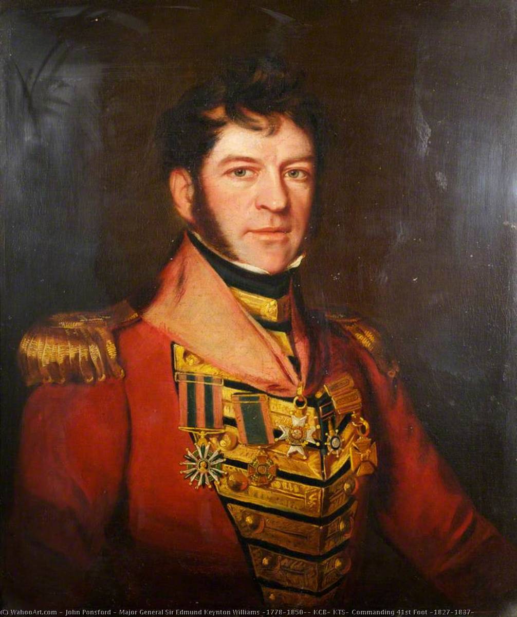 Adquirir Reproduções De Pinturas Major General Sir Edmund Keynton ...