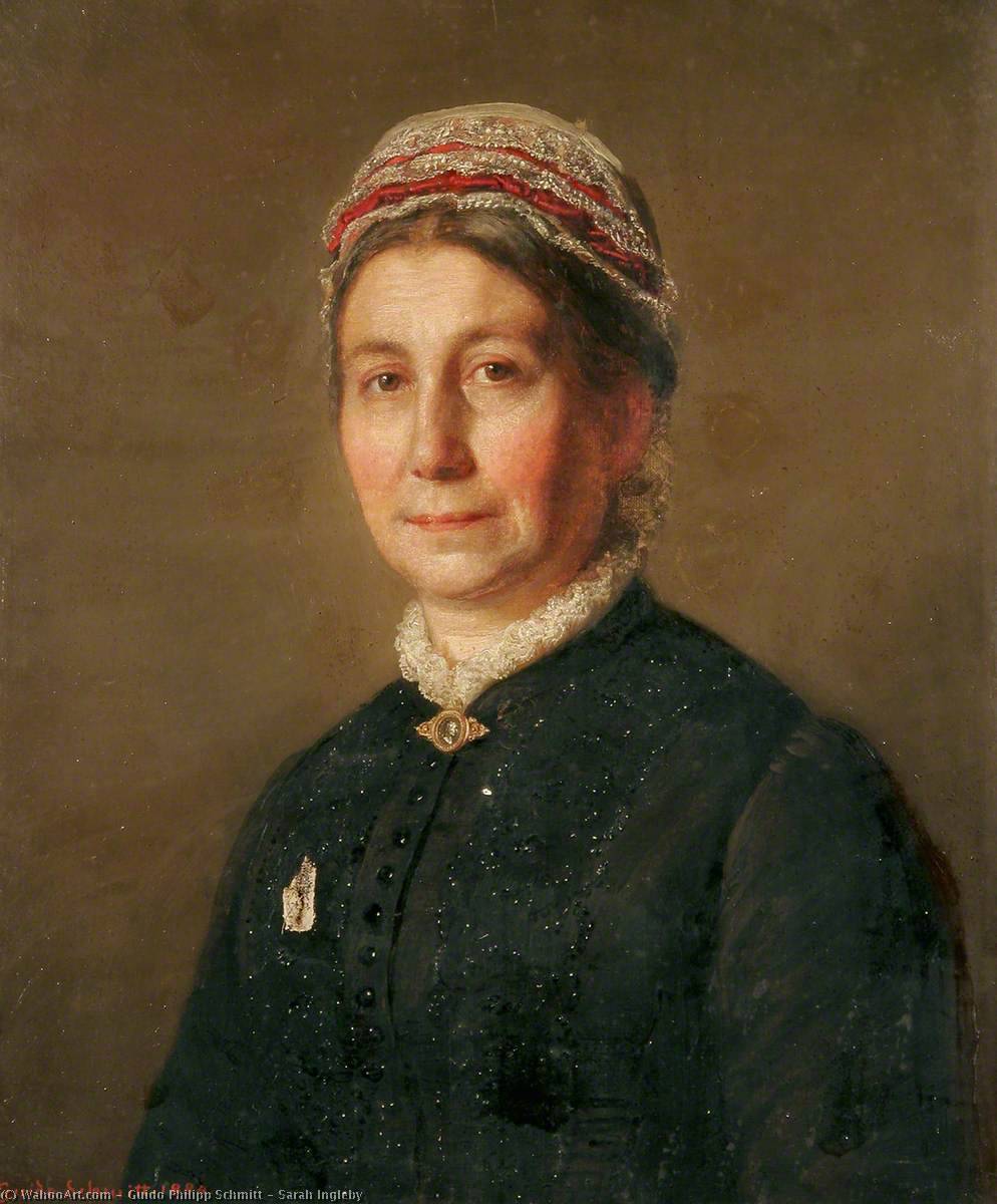 Sarah Ingleby, 1884 por Guido Philipp Schmitt Guido Philipp Schmitt ...