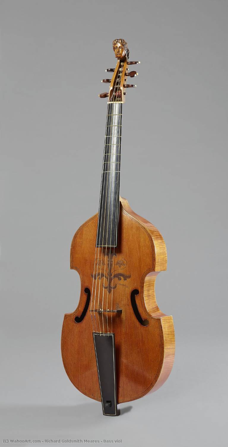 Obter Reproduções De Belas Artes Baixo violão, 1680 por Richard ...