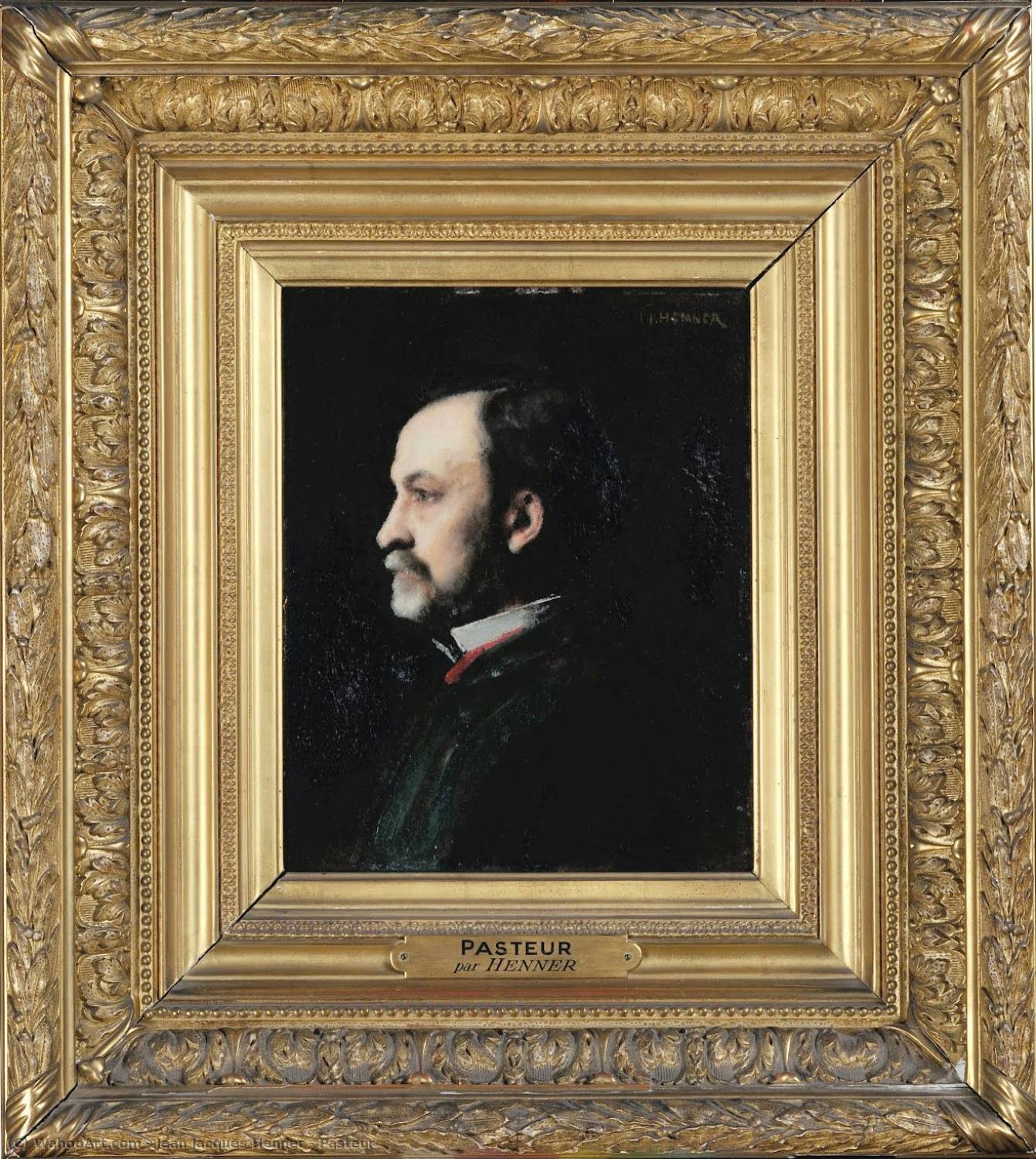 Reproduções De Arte Pasteur, 1877 por Jean Jacques Henner (1829-1905 ...