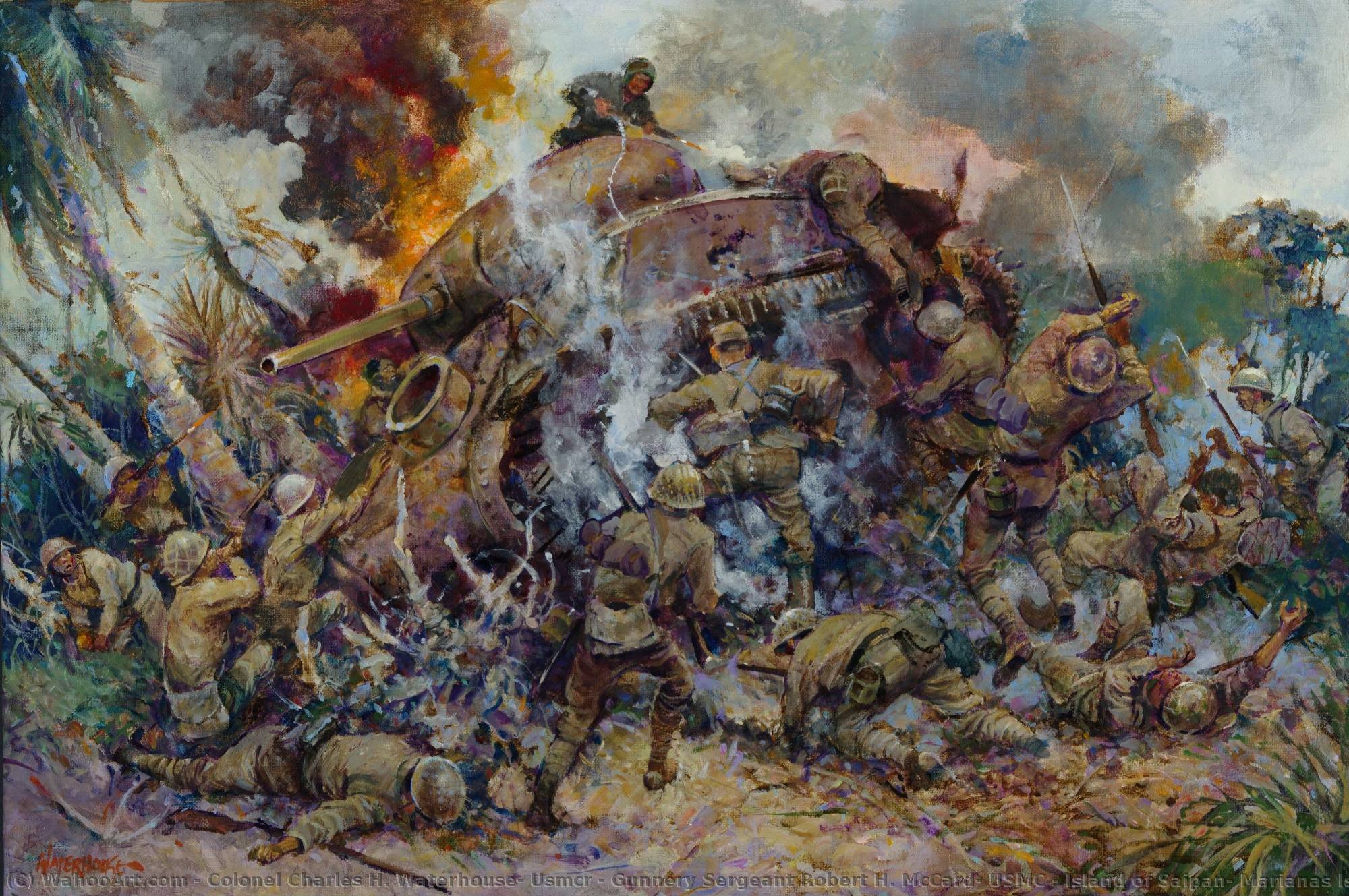 Sargento Robert H. McCard, USMC - Ilha de Saipan, Ilhas Marianas, 2010 ...