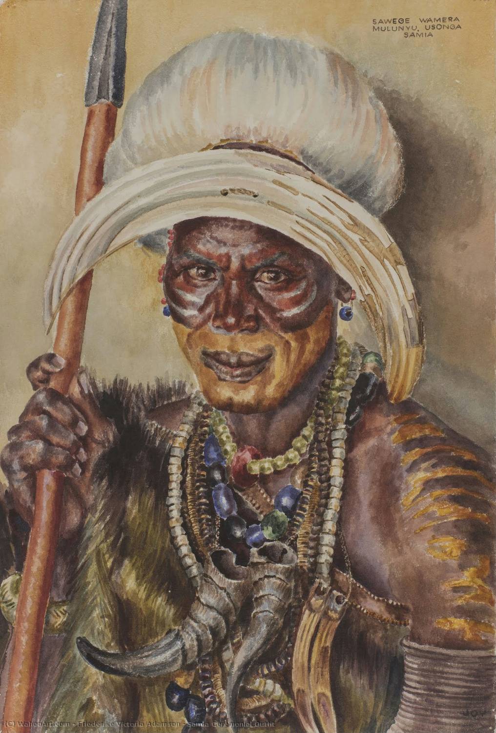 Museu De Reproduções De Arte Samia Ceremonial Outfit por Friederike ...